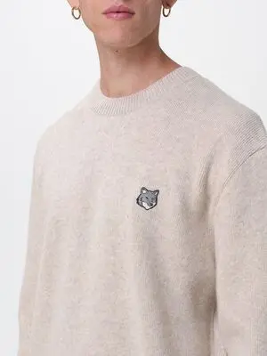 Maison Kitsuné Jumper With Embroidered Fox Head Detail