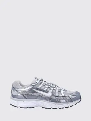 Nike P-6000 Mesh And Rubber Sneakers - Silver