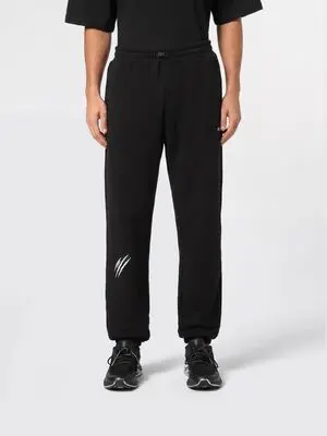 PLEIN SPORT Technical Fabric Jogging Pants - Black