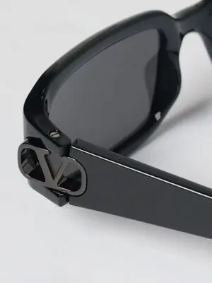 Valentino Garavani Vlogo Signature Rectangle Acetate Sunglasses