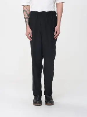 LANEUS Slim Fit Trousers - Black