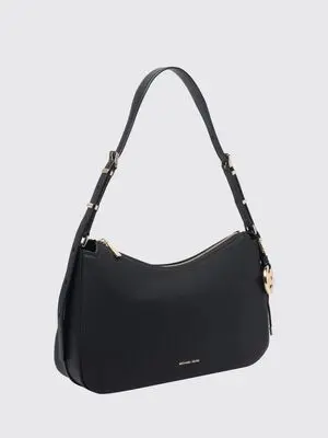 Michael Kors Nolita Medium Pebbled Leather Shoulder Bag - Black