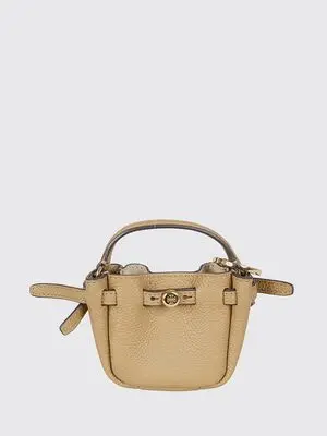 Tory Burch Romy Grained Leather Bag Charm - Brown