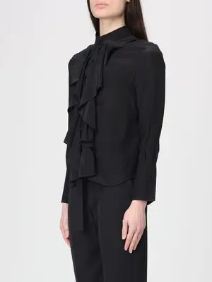 Alexander McQueen Elegant Silk Ruffled Shirt
