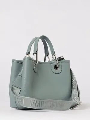 Emporio Armani Top Handle Bag With Detachable Strap - Grey 1