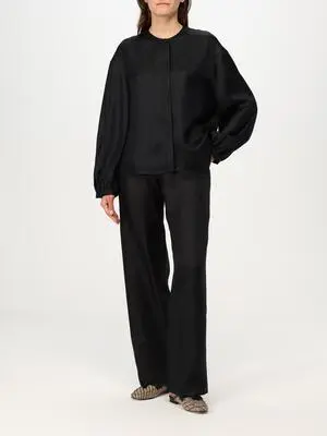 LOU LOU STUDIO Band Collar Shirt