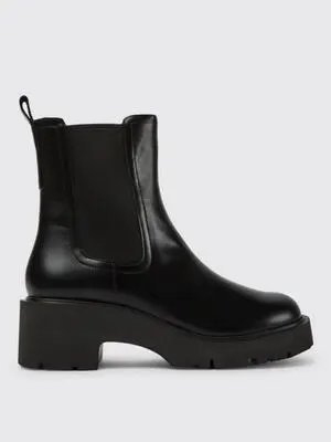 Camper Milah Ankle Boots In Calfskin - Black