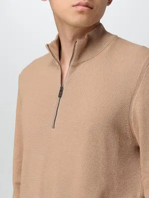 BOSS Quarter Zip Jumper