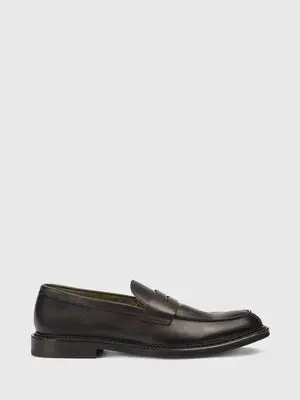 DOUCAL'S Leather Loafers - Dark
