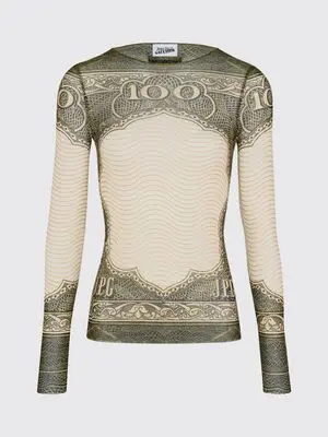 JEAN PAUL GAULTIER The Cartouche Top In Printed Polyamide