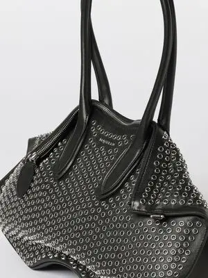 Alexander McQueen Manta Studded Leather Bag