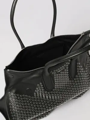 Alexander McQueen Manta Studded Leather Bag