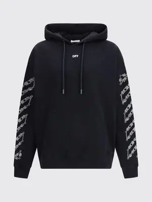 Off-White Cotton Hoodie