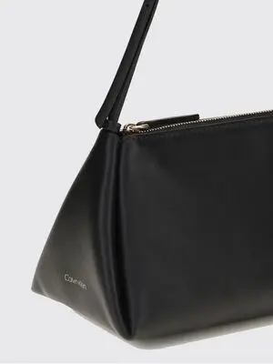 Calvin Klein Aurelis Smooth Calfskin Leather Shoulder Bag
