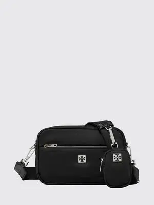 Tory Burch Virginia Recycled Nylon Crossbody Bag With Pouch - Black