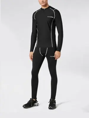PLEIN SPORT Technical Stretch Fabric T-shirt