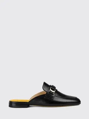 DOUCAL'S Leather Mules - Black