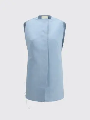 DI STAVNITSER Sleeveless Crêpe Shirt