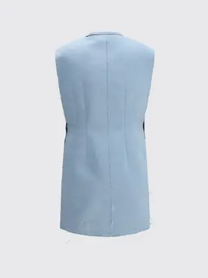DI STAVNITSER Sleeveless Crêpe Shirt