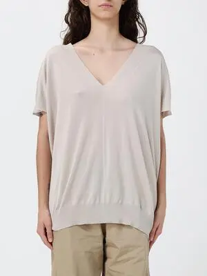 Aspesi V-neck Fine Knit Jumper - Sand