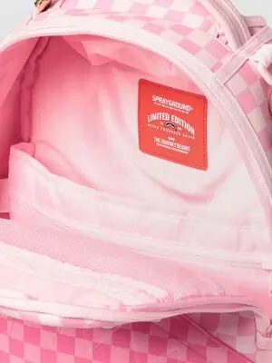 SPRAYGROUND Sip Patch Saffiano Coated Cotton Backpack