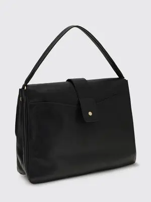 Burberry Rider Lamb Leather Handbag With Ekd Logo