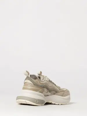 Emporio Armani Chunky Sole Lace-up Trainers - Beige