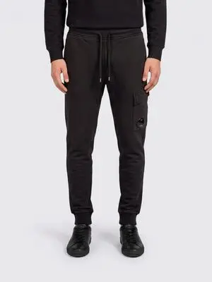 C.P. COMPANY Cotton Cargo Pants - Black