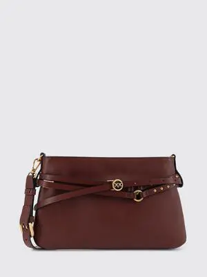 Pinko Leather Belt Bag - Amaranth