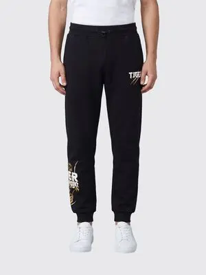 PLEIN SPORT Technical Fabric Jogging Trousers - Black