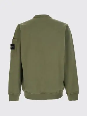 Stone Island Crewneck Sweatshirt With Arm Pocket
