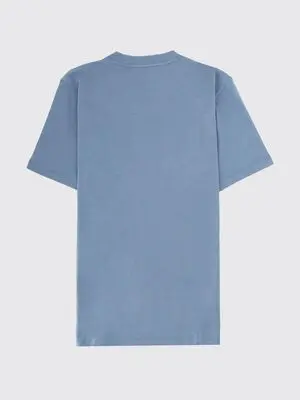 Hugo Cotton T-shirt With Logo - Blue