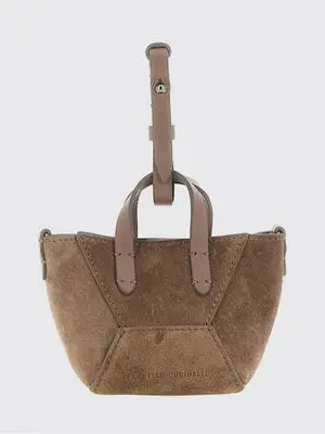 Brunello Cucinelli Bc Duo Suede Bag - Brown