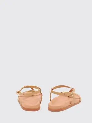 ANCIENT GREEK SANDALS Aimilia Nappa Leather Thong Sandals - Nude