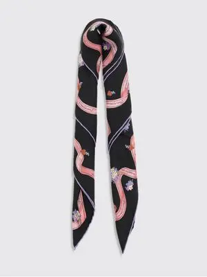 Dolce & Gabbana Floral Silk Scarf