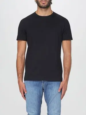 DONDUP Cotton T-shirt With Mini Logo - Black
