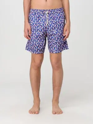 KAMPOS Printed Swimsuit - Navy