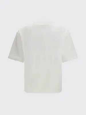 Off-White Cotton T-shirt With Logo