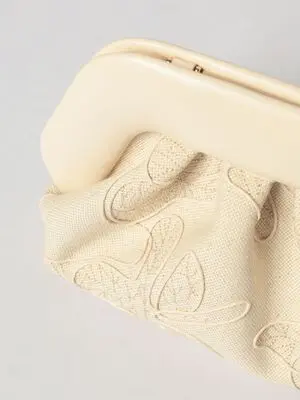 THEMOIRE Bios Canvas And Vegan Leather Clutch