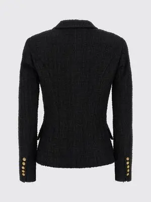 Balmain Double-breasted Wool Blend Blazer