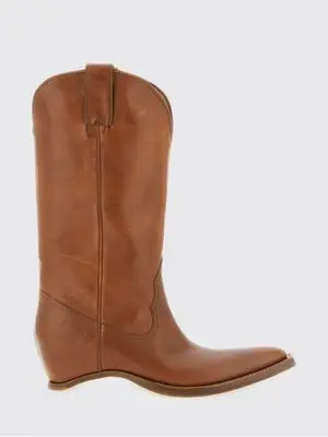MAISON MARGIELA Leather Boots - Brown