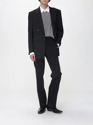 TOM FORD Silk Shirt With Zig-zag Pattern