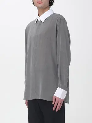 TOM FORD Silk Shirt With Zig-zag Pattern