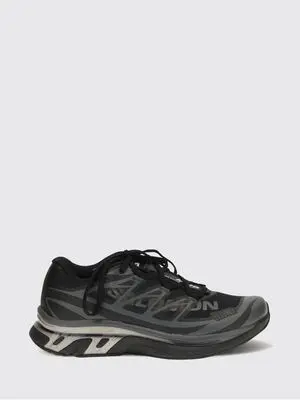 MM6 MAISON MARGIELA X SALOMON Collaboration Lace-up Sneakers In Technical Mesh - Black