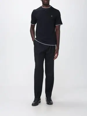 Brunello Cucinelli Straight-leg Wool Pants With Drawstring Waist