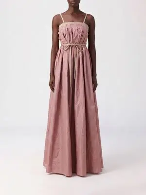 DI STAVNITSER Silk Taffeta Maxi Dress