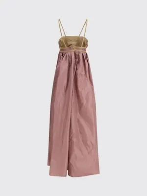 DI STAVNITSER Silk Taffeta Maxi Dress