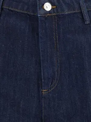 7 For All Mankind Denim High-waisted Slim-fit Shorts
