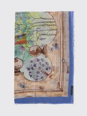 Faliero Sarti Printed Modal Scarf - Multicolor