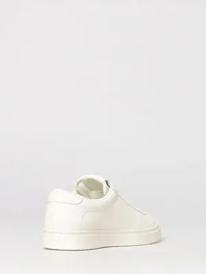 Emporio Armani Smooth Leather Lace-up Sneakers